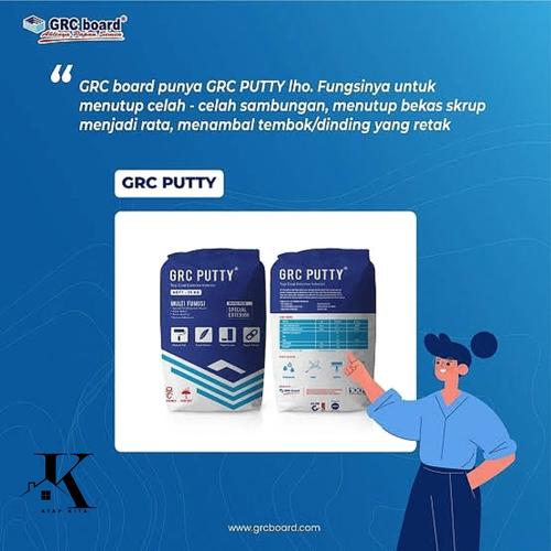 Jual Semen Mortar GRC 4 kg / Compound / kompon / top coat / dempul ...