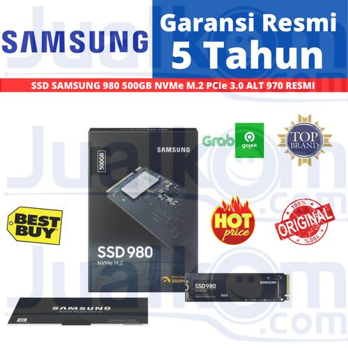 Jual SSD SAMSUNG 980 500GB NVMe M.2 PCIe 3.0 ALT 970 RESMI - Jakarta ...
