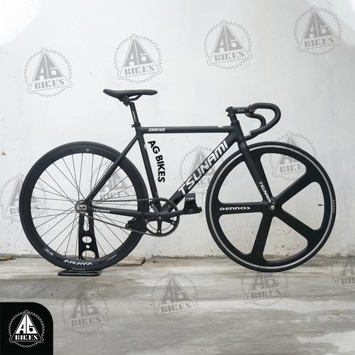 Jual Sepeda Fixie Terlaris Tsunami snm 100 Alloy Ringan dan Kokoh ...
