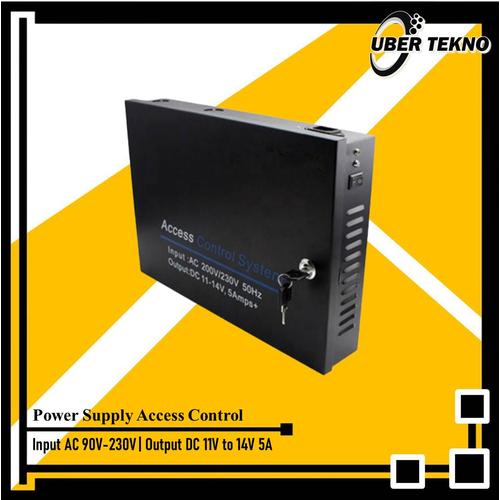 Jual Power Supply 12V 5A Access Control with Battery Connector ...