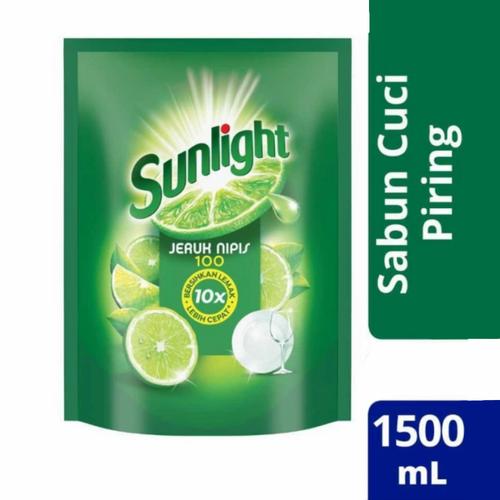 Jual Sunlight lime pouch 1500 ml / Sabun Cuci Piring - Kota Denpasar ...