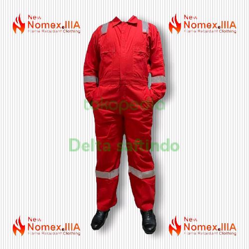 Jual Wearpack Anti Api New Nomex IIIA Merah Red Original Wearpack ...