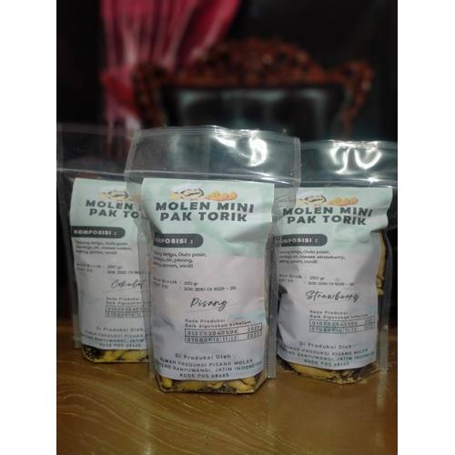 Jual Camilan Sehat Molen Mini Pak Torik Aneka Rasa - 500 gr, Coklat ...