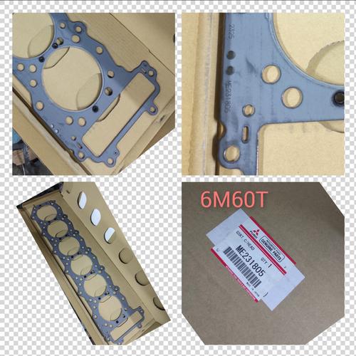Jual GASKET CYLINDER HEAD FUSO FN62F - PACKING HEAD FUSO 6M60T ORIGINAL ...