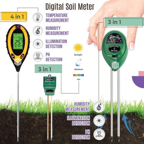 Jual Digital Tanah pH Meter Analyzer Tester Soil Alat Ukur Tanaman ...