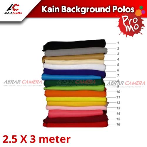 Jual Background Foto Kain Studio Layar Photo Backdrop Putih Hitam Hijau ...
