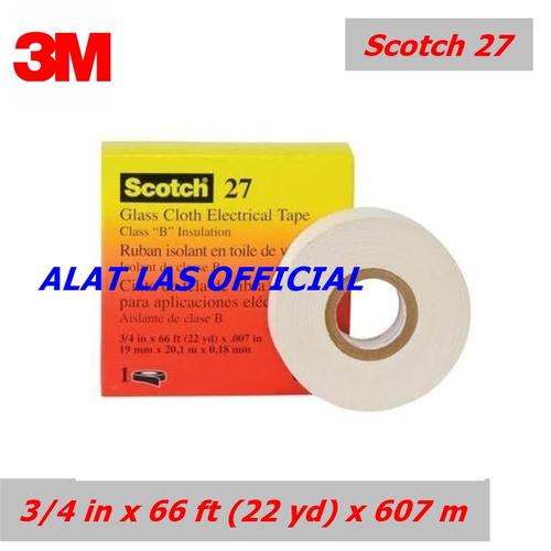 Jual Isolasi 3M Scotch 27 Ukuran 19 MM X 20 MTR - Jakarta Barat - Alat ...