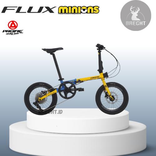 Jual Sepeda Lipat Pacific 16" Steel Flux Minion Folding Bike - Kota ...