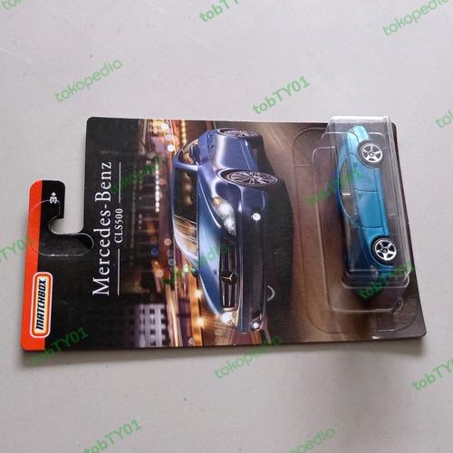 Jual matchbox mercedes benz series mercy CLS500 biru cls 500 blue - Kab ...