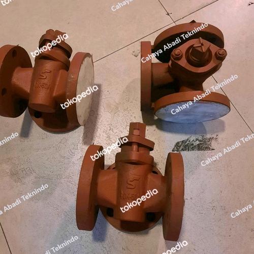 Jual Plug kran 3way Jis 10k 2" / Plug kran three way/ Plug kran cabang ...