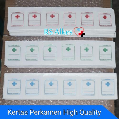 Jual Kertas Puyer Press Hijau Biru Merah Kertas Perkamen Logo Kertas ...