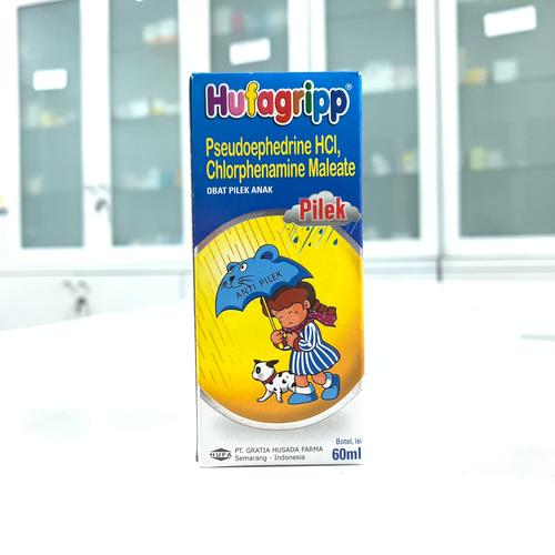 Jual HUFAGRIP PILEK Syrup 60 ml (biru) - Obat Pilek & Hidung Tersumbat ...