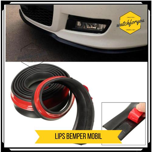 Jual Pelindung Karet Bemper Lips Bumper Mobil Universal Custom Lip Car ...