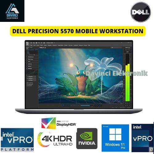 Jual DELL PRECISION 5570 i7-12800H 64GB 4TB SSD RTX A2000 8GB 15" UHD ...