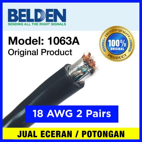 Jual Belden 1063A 18 AWG 2 PAIR Shielded Circuit Kabel Eceran - Jakarta Selatan - One Shop ...