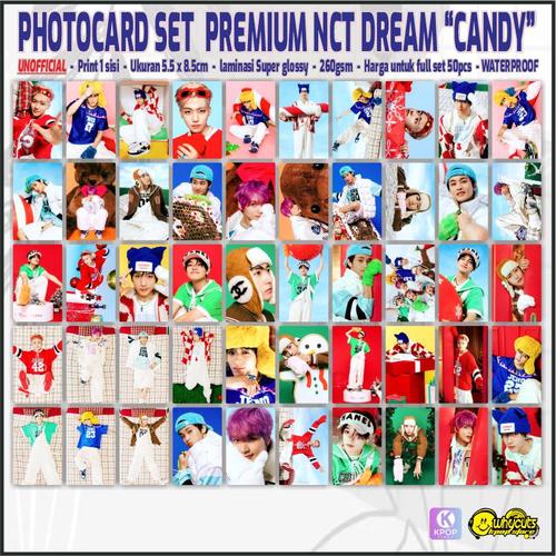 Jual Photocard Kpop Isi 50pcs Unofficial NCT DREAM / NCT 127 / BTS / ITZY - NCT DREAM CANDY ...