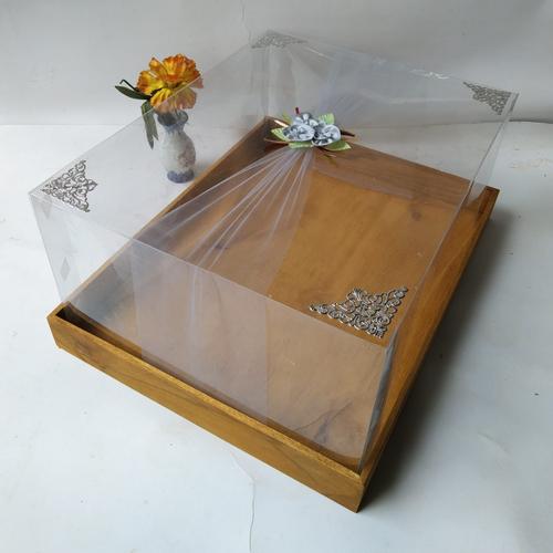 Jual KOTAK HANTARAN KAYU SATUAN SESERAHAN PERNIKAHAN - gold XL - Kab ...