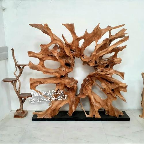 Jual Hiasan Dinding atau Pajangan Dinding Unik 3D Akar Kayu Jati - Kab ...