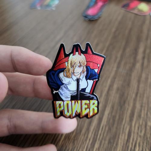 Jual Sticker Hologram Anime - PSH1330 - Chainsaw Man - Power - Jakarta ...