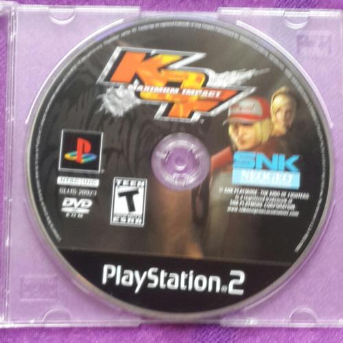 Jual kaset game ori ps2 usa original kof king of fighters maximum ...