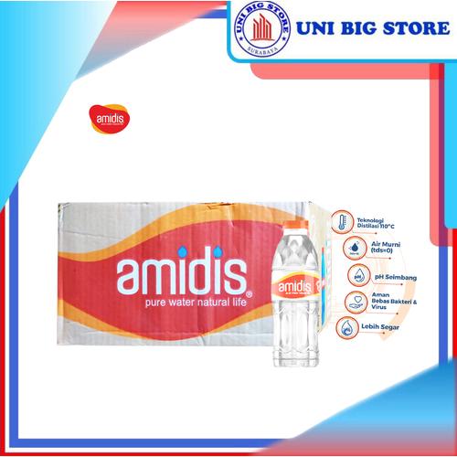 Jual Amidis Air Mineral 330 ml x 24 Botol DUS Carton - Kota Surabaya ...