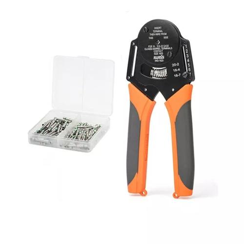 Jual IWISS Closed Barrel Crimper 4 Way Indent,8 Impression Type for ...