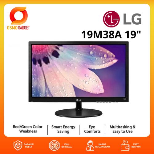 Jual Monitor LG 19M38A-B 18.5" 19" inch HD LED Original Garansi Resmi 3 ...