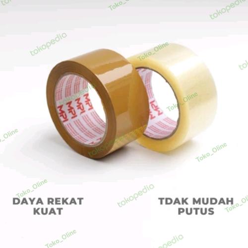 Jual Lakban Coklat / Lakban Bening / Lakban Packing - Bening, 1 Roll ...
