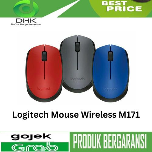 Jual LOGITECH WIRELESS MOUSE M171 ORIGINAL - Merah - Jakarta Pusat ...