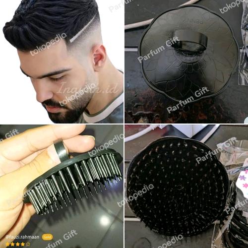 Jual SISIR PRIA sisir hitam SISIR BULAT alat merapikan rambut SISIR ...