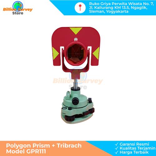 Jual Polygon Prism/ Prisma Poligon + Tribrach Model GPR111 - Kab ...