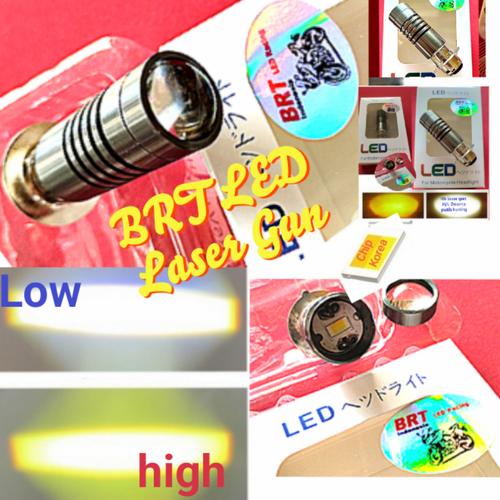 Promo LAMPU UTAMA Laser M11W Supersonic HEADLIGHT BRT H6 LED 2Warna H/L ...