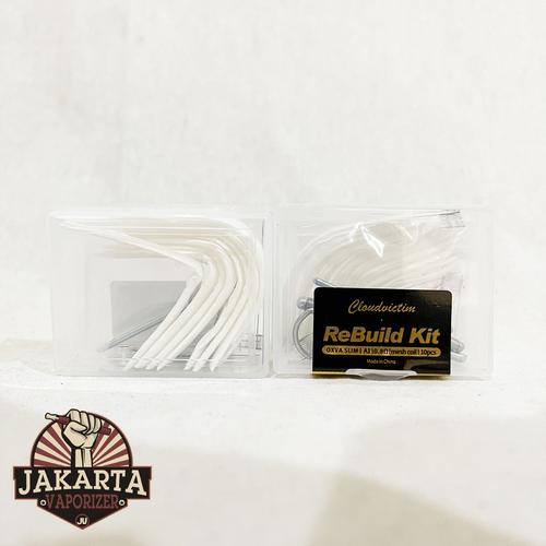 Jual [CV] CV RBK OXVA XLIM SLIM 0.6 0.8 OHM CLOUD VICTIM RBK REBUILD ...