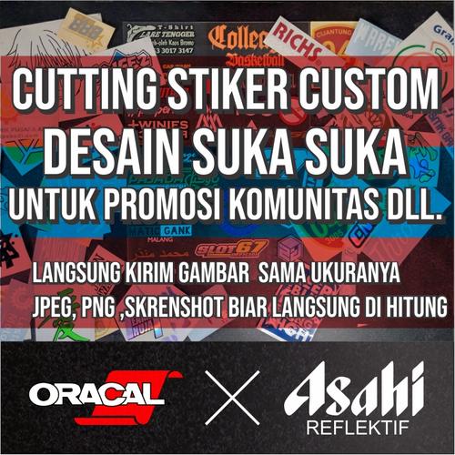 Jual CUTTING STIKER CUSTOM - DESAIN SUKA SUKA - UNTUK PROMOSI KOMUNITAS ...
