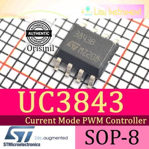 Jual UC3843B 3843B DC-DC Controller Regulator SO-8 STMicroelectronics Origi - Kota Depok - Lisu ...