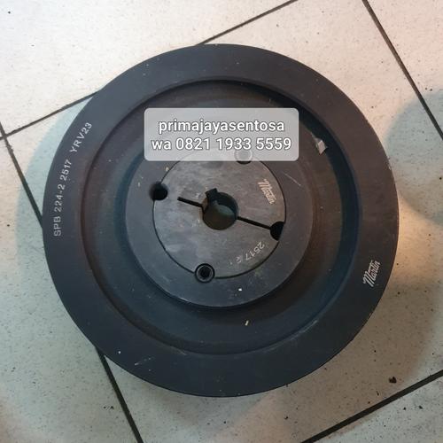 Jual PULLEY PULLY PULI MARTIN SPB 224 X 2 JALUR WITH TAPER BUSH 2517 ...