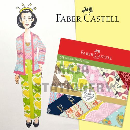 Jual Faber Castell Origami Washi Paper / Kertas Lipat Origami Motif ...
