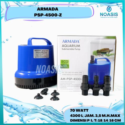 Jual ARMADA Pompa Air Celup Aquarium 70 W Am Psp 4500 Z Am-Psp-4500z Kolam - Kota Bekasi ...