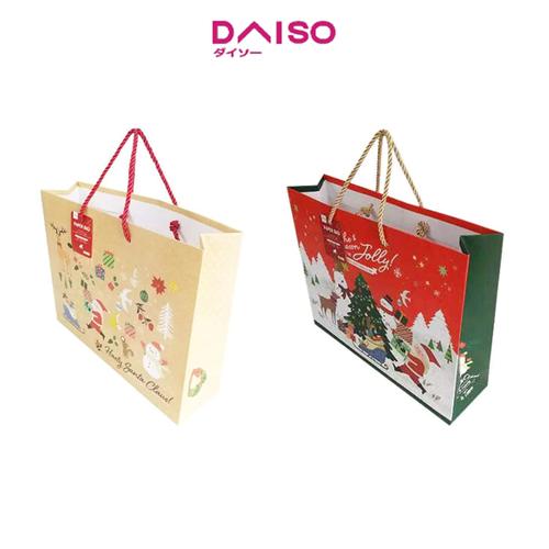 Jual Daiso Handle bag -Christmas excited Santa horizontal type- - Kab. Tangerang - DAISO JAPAN ...