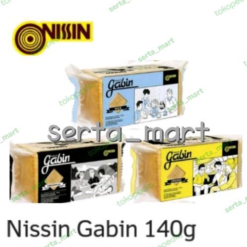 Jual Nissin Gabin 140gr - biskuit Nissin Original / Milk / Cheese - Milk - Jakarta Utara ...