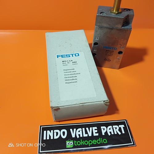 Jual solenoid valve FESTO MFH-5-1/8 - Kota Tangerang - INDO VALVE PART ...