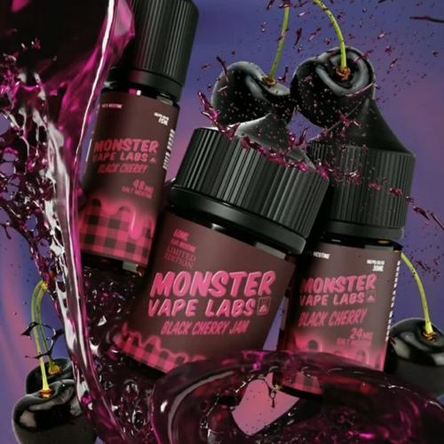 Jual Monster Vape Labs Black Cherry 60ML Jam Monster - Liquid ...