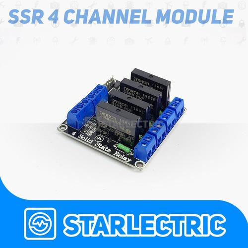 Jual SSR Solid State Relay Module 4 Channel 5V DC for Arduino - Jakarta ...