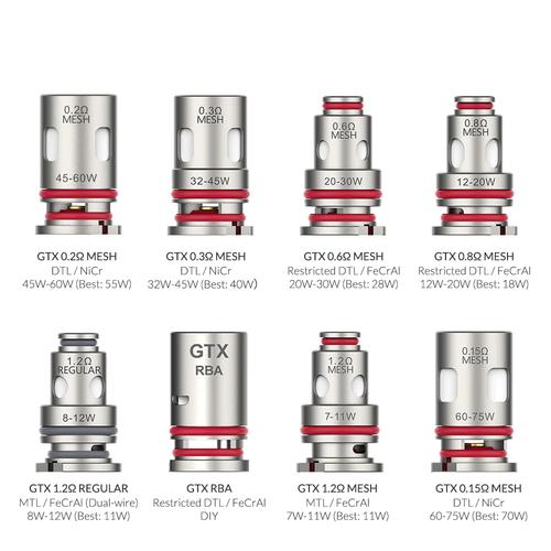 Jual Coil GTX 0.2 0.3 0.6 0.8 1.2 OHM Authentic - 0.2 - Kota Medan ...