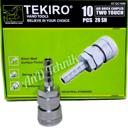 Jual TEKIRO Kopler Angin SH20 / Quick Coupler Two Touch 20SH - Jakarta Utara - AnD tehnik ...