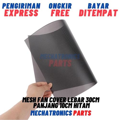 Jual Mesh Fan Cover Lebar 30cm Panjang 10cm Hitam Grill Speaker Casing ...