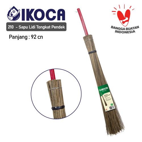 Jual Sapu Lidi Tongkat Pendek alat kebersihan sapu taman Halaman IKOCA ...
