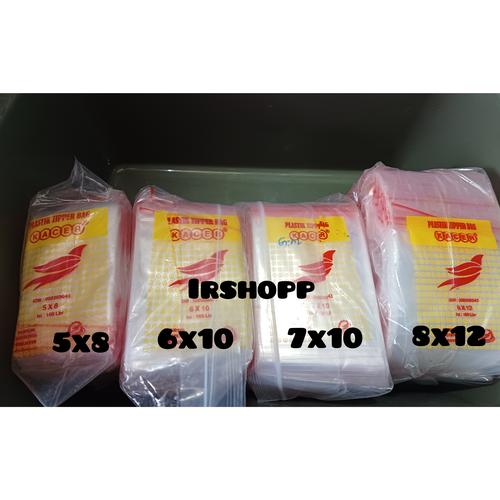 Jual isi 100 lembar plastik klip ukuran 5x8 6x10 7x10 8x12 10x15 12x20 ...