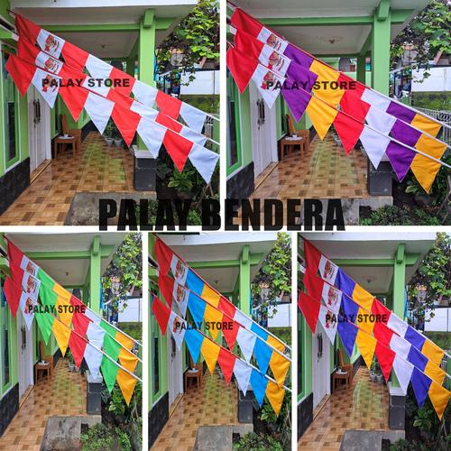 Jual Bendera Umbul Umbul Gergaji Murah / Bendera Warna - Warni Murah - MERAH PUTIH - Kab. Garut ...
