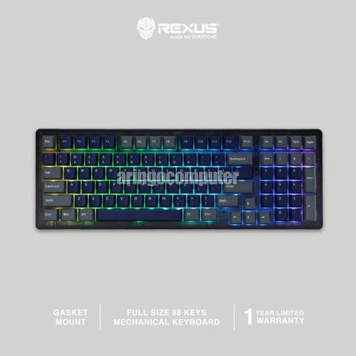 Jual Keyboard Rexus GAMING MECHANICAL DAXA M100X ULTIMATE JWK BLACK ...
